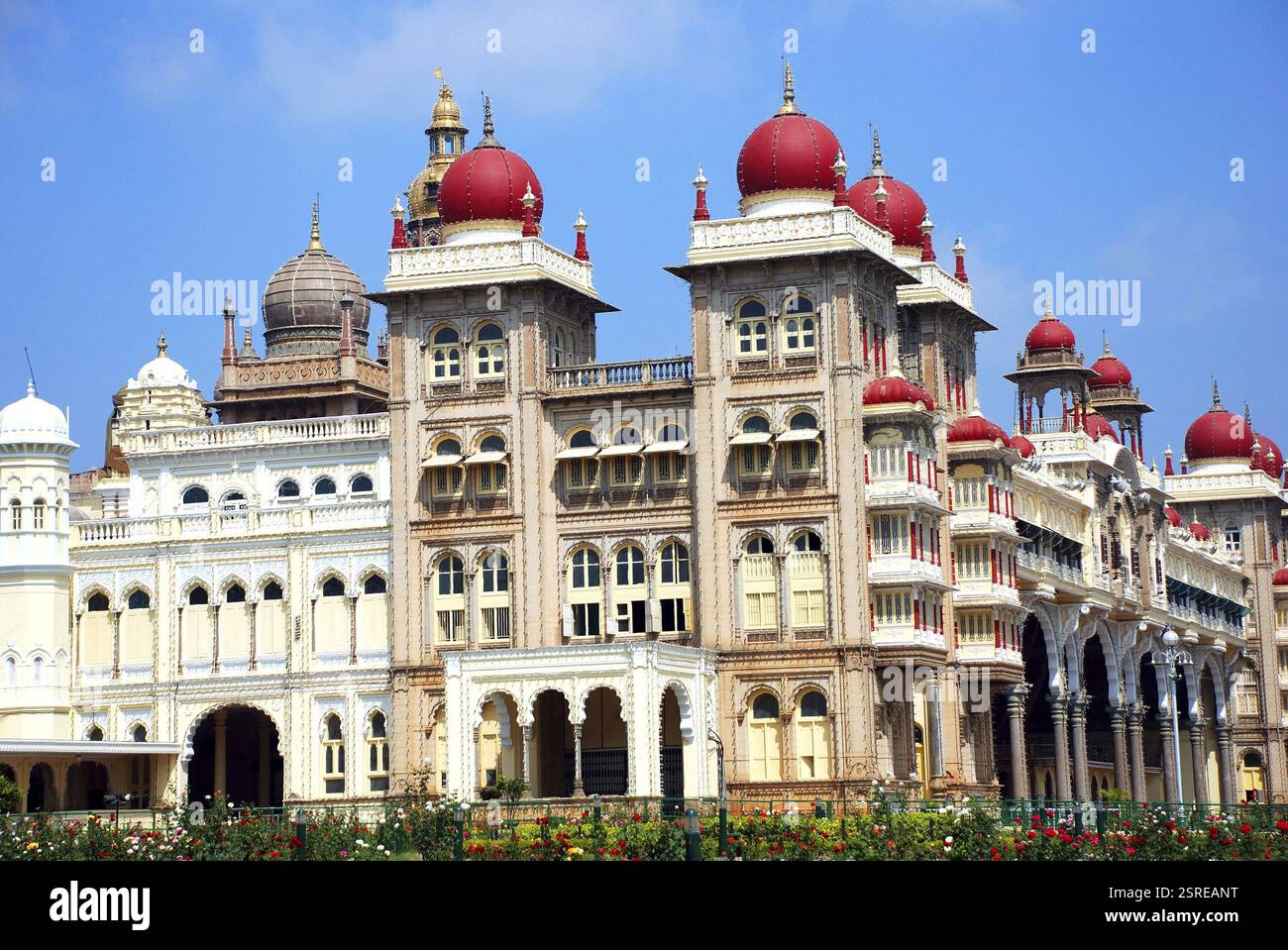 Maharaja Mysore palace at Mysore, Karnataka, India, Asia Stock Photo ...
