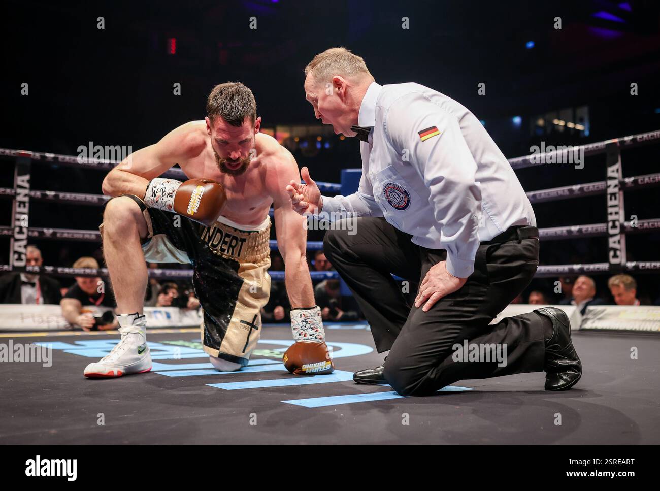 Neu Ulm, Germany. 15th Feb, 2024. Boxing: Light heavyweight, Sturm ...