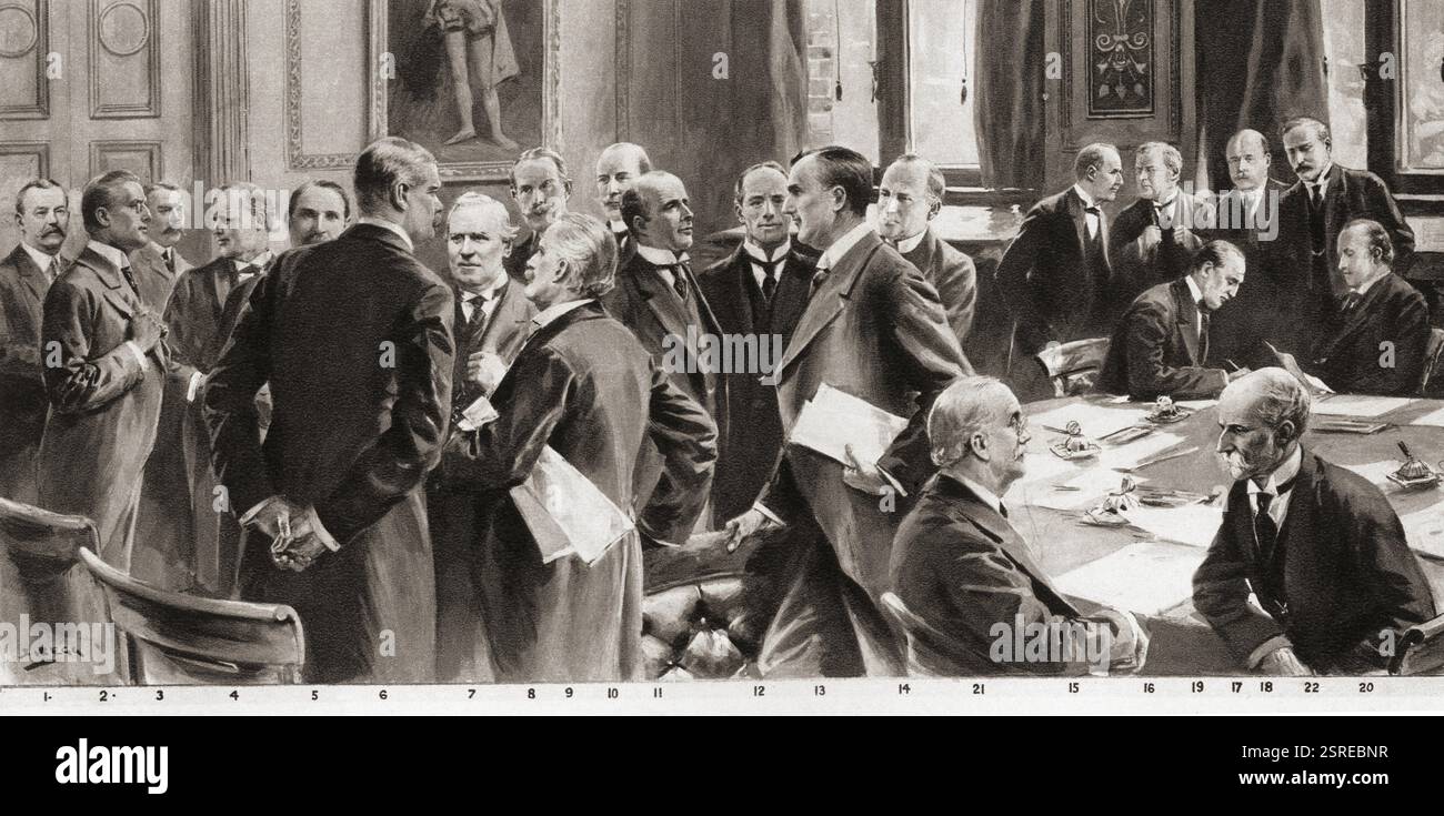War cabinet first world war hi-res stock photography and images - Alamy