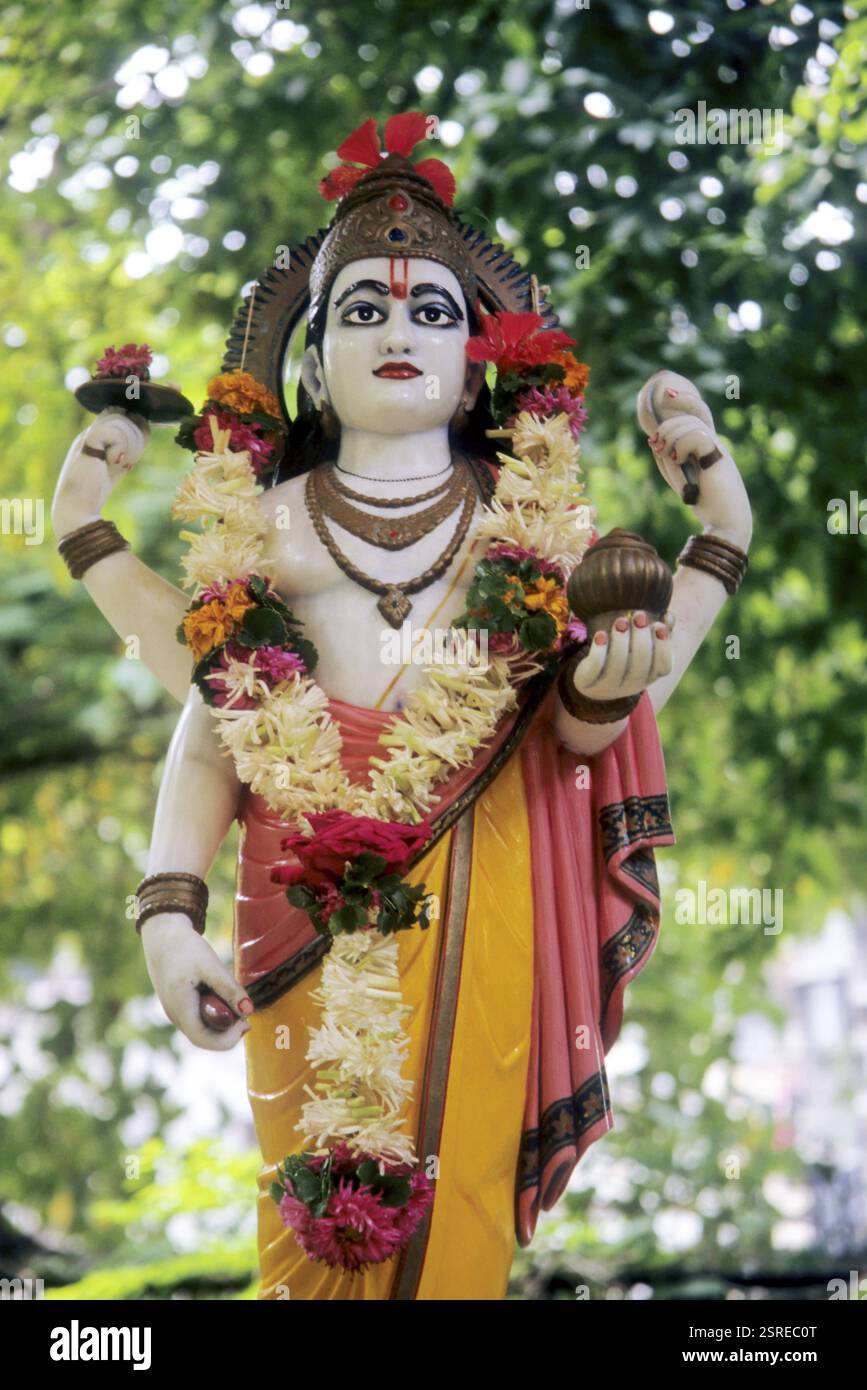 Dhanvantari God of Ayurvedic, india Stock Photo - Alamy