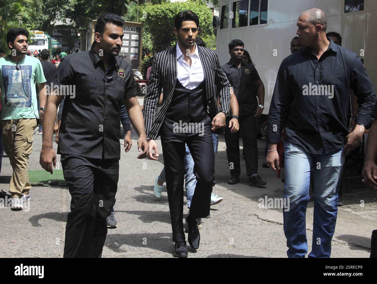 Bollywood actor Sidharth Malhotra during the promotion of film Baar ...