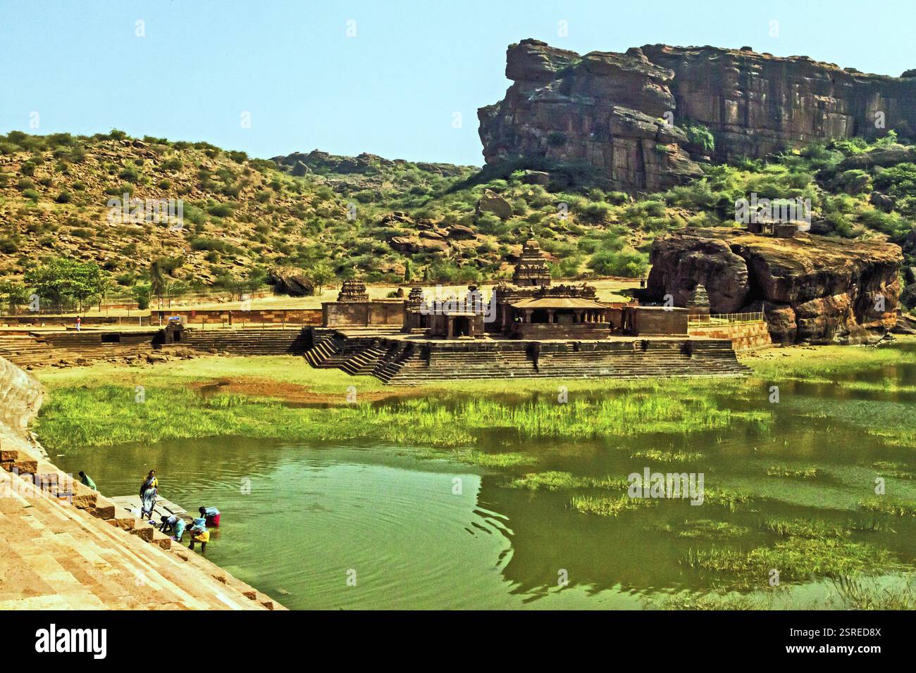 Bhutanatha Temple, Agastya Lake, Badami, Bagalkot, Karnataka, India ...