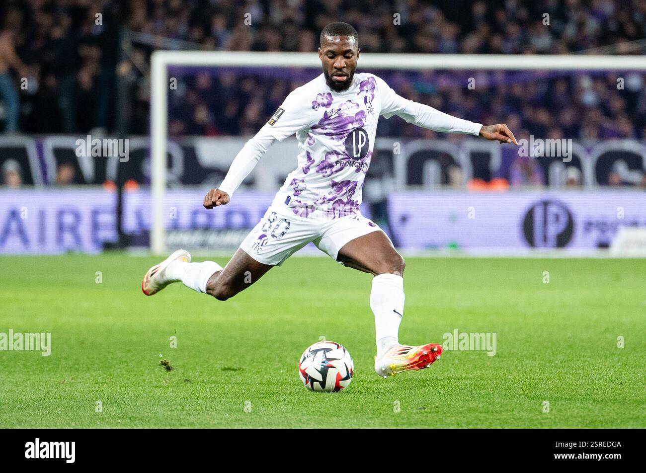 Shavy Babicka of Toulouse during the French championship Ligue 1 ...