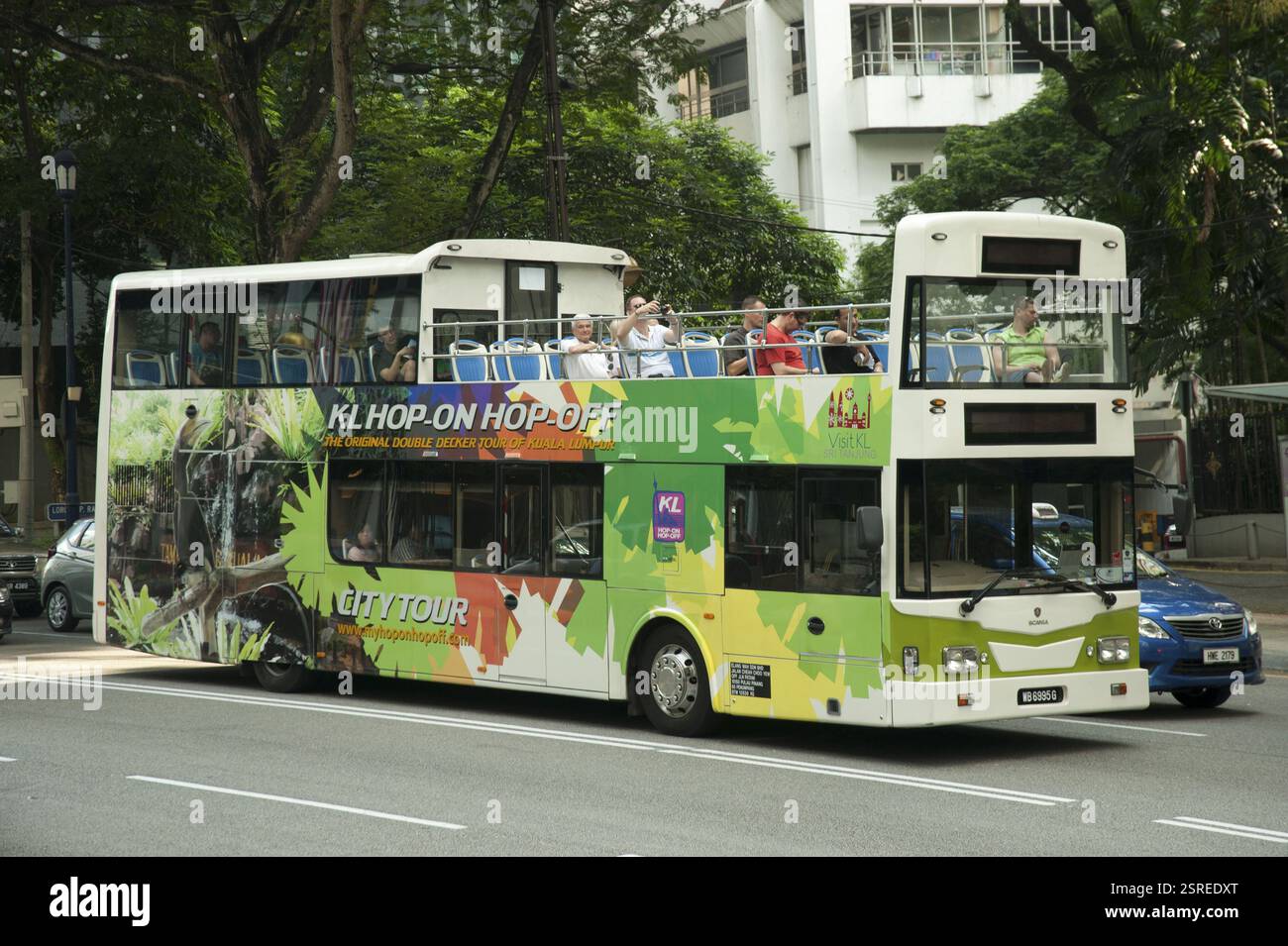 Tour bus, kuala lumpur, malaysia, asia Stock Photo - Alamy