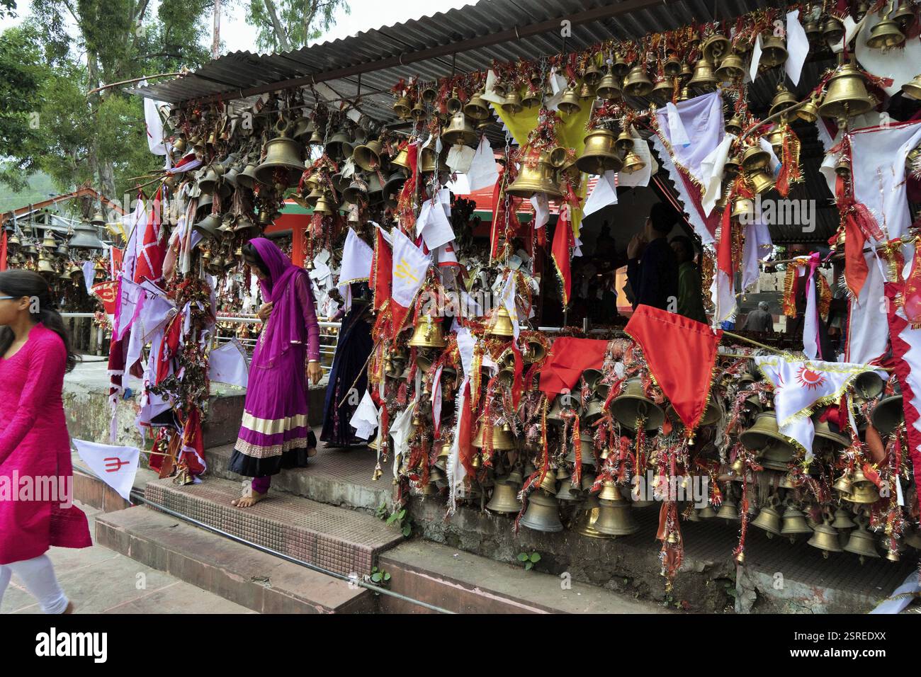 Chitai Golu Devta Bell Temple, Almora, Uttarakhand, India, Asia Stock ...