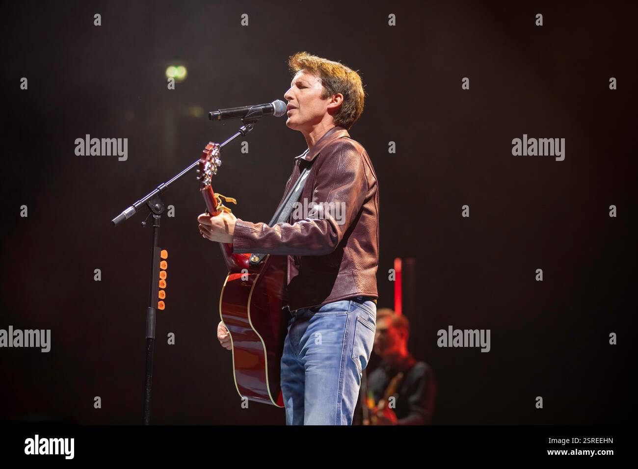 Manchester, England, 15th February, 2025. James Blunt performing at AO ...