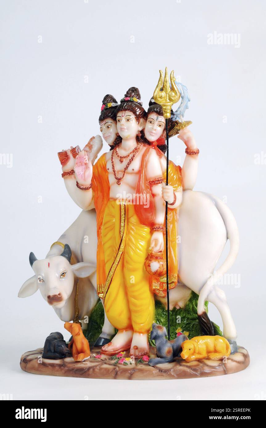 Statue of lord guru datta, India, Asia Stock Photo - Alamy