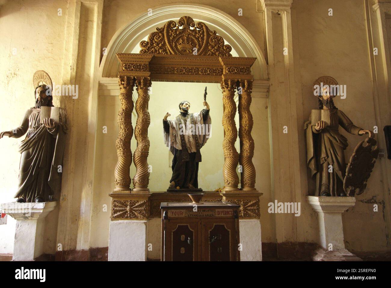 Basilica Bom jesus church, Old Goa, India, Asia Stock Photo - Alamy