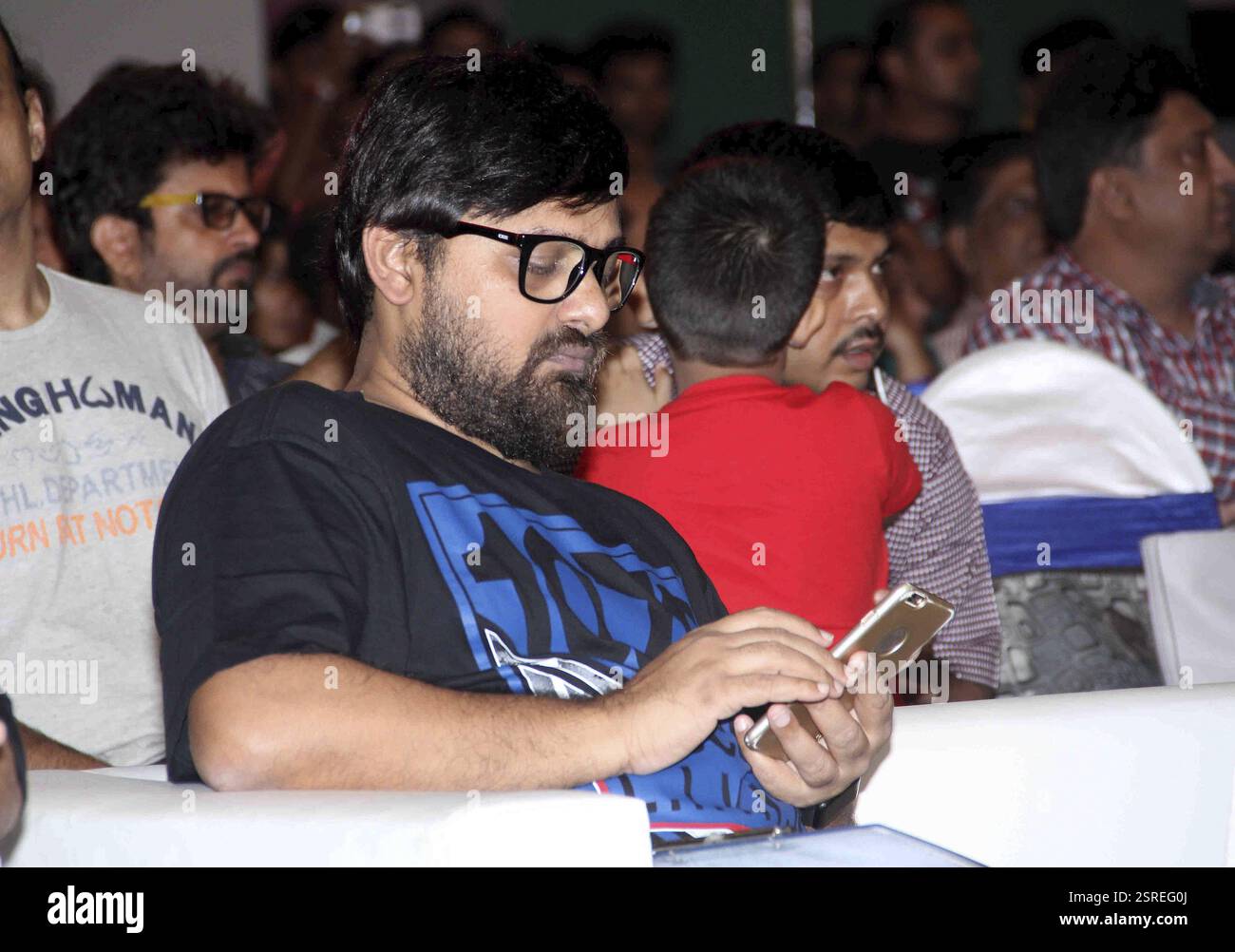 Bollywood music composer Wajid Ali during the finale of Radio City ...
