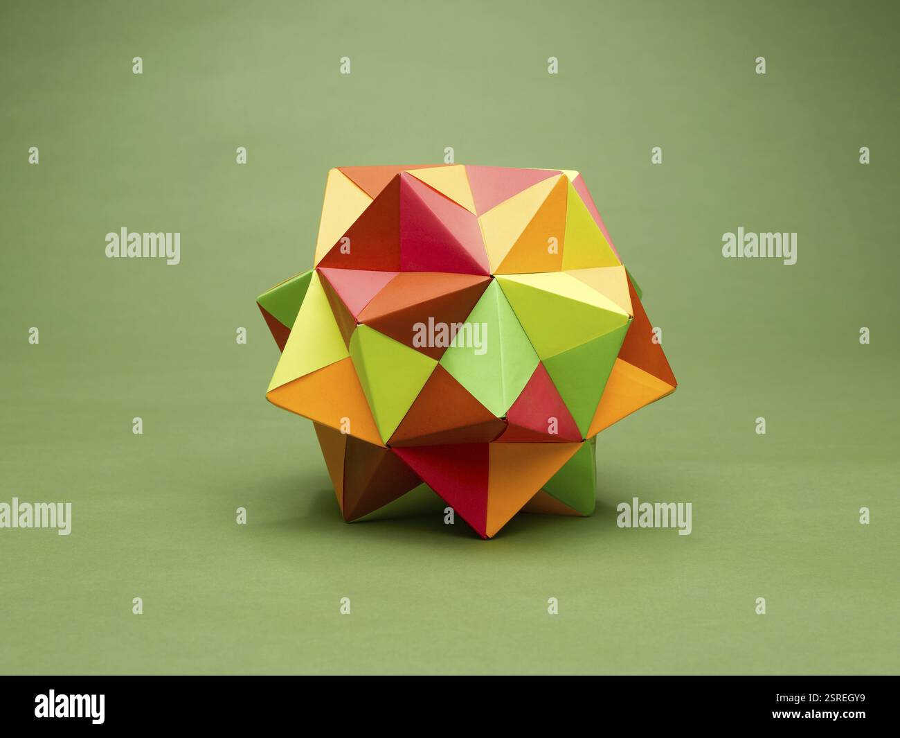 Origami ball multiple pieces India Asia Stock Photo - Alamy