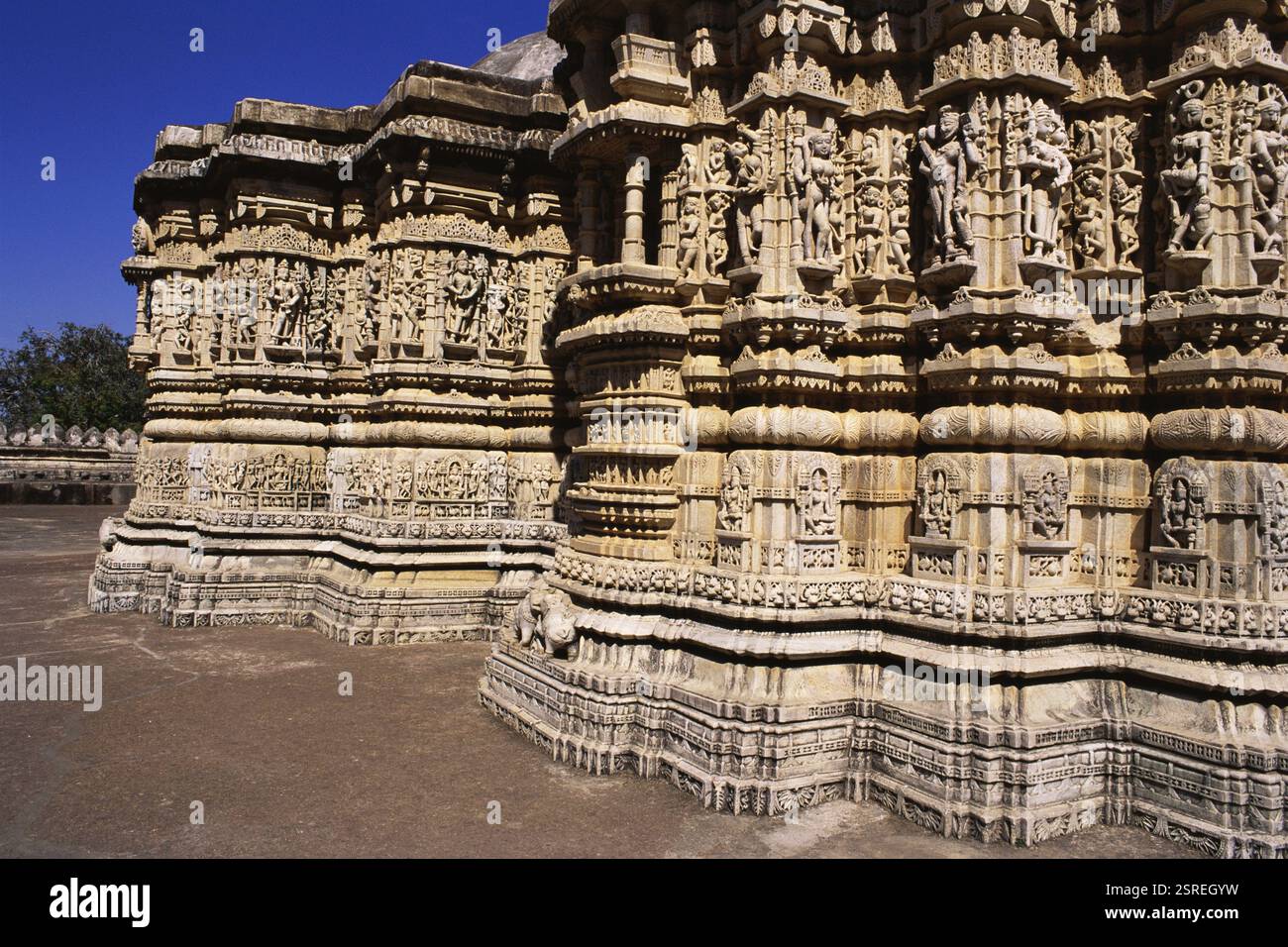 Delicately carved running Band of Solar Deities, Surya Sun temple ...
