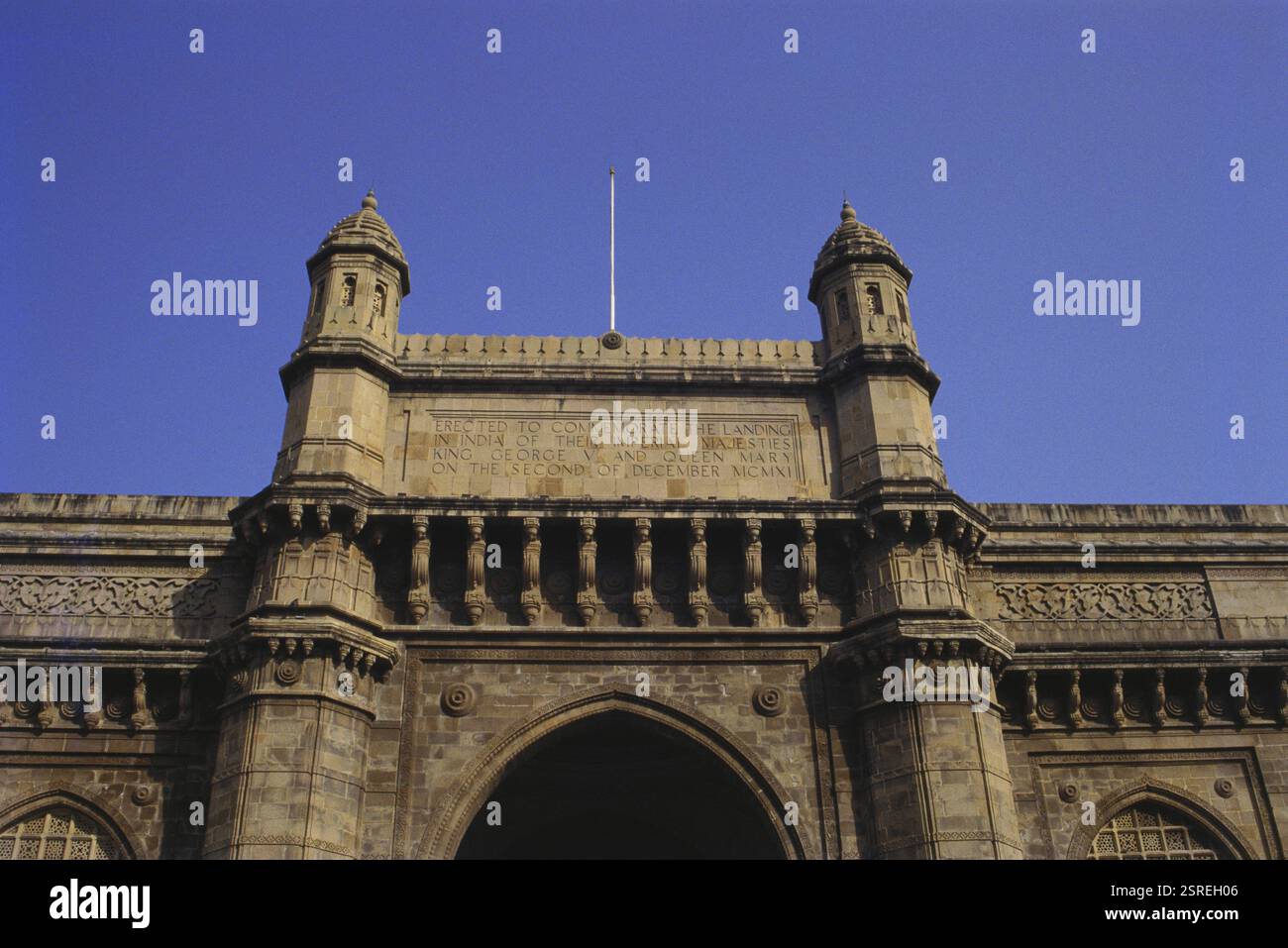 Top view of Gateway of India, Bombay Mumbai, Maharashtra, India, Asia ...