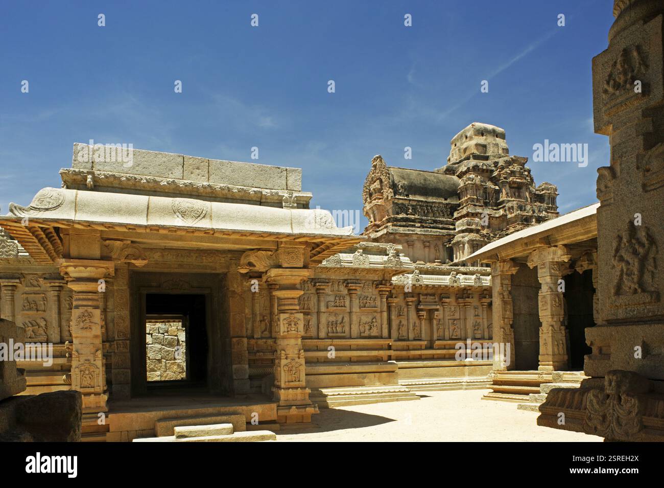 Hazara Rama temple, Hampi, Vijayanagar, Dist Bellary, Karnataka, India ...