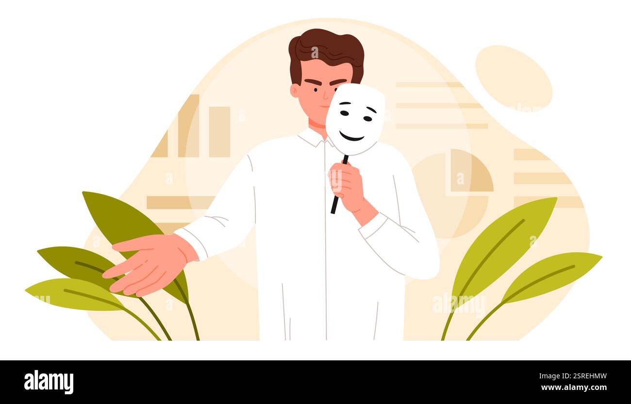 In this striking vector illustration, a man dressed in a white outfit ...
