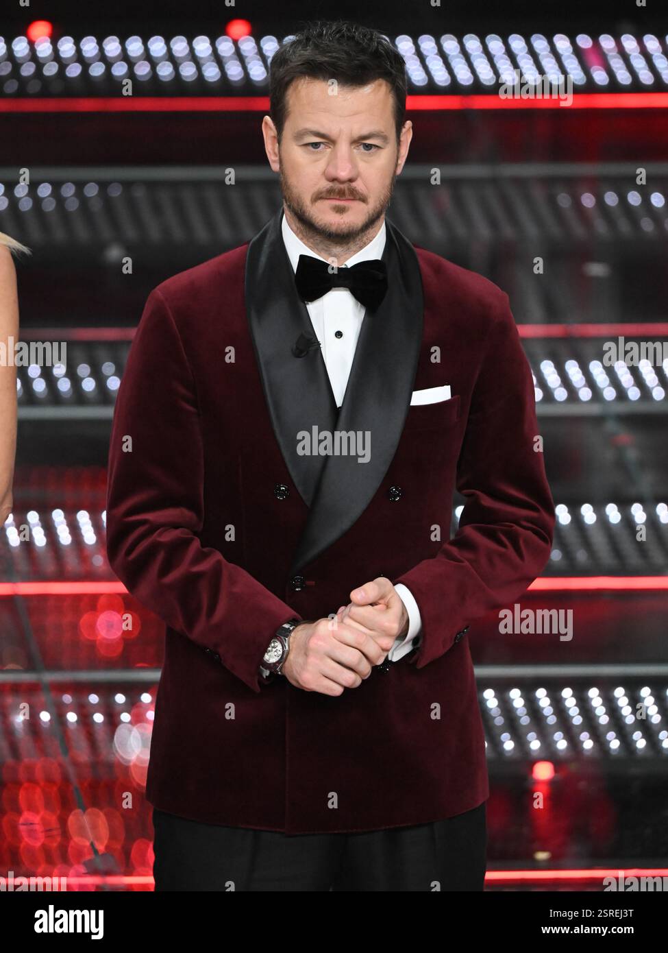 Sanremo, Italy. 16th Feb, 2025. Fifth Evening - Finale In the photo ...