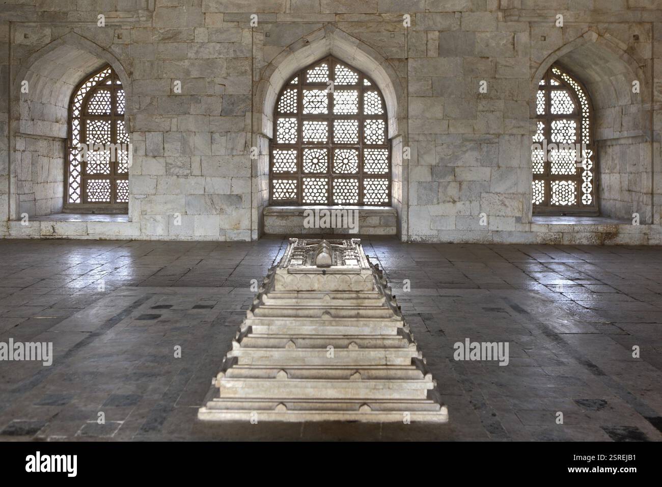 Interior of tomb of hoshang shah at mandu, Dhar, Madhya Pradesh, India ...
