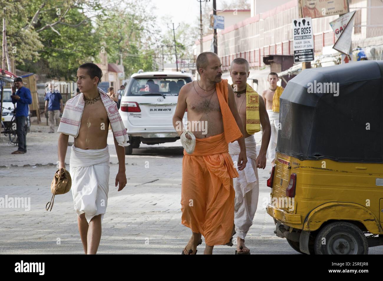 Foreign devotees, vrindavan, uttar pradesh, india, asia Stock Photo - Alamy