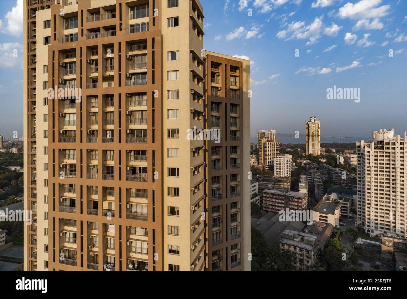 High rise buildings, lower parel, mumbai, maharashtra, india, asia ...