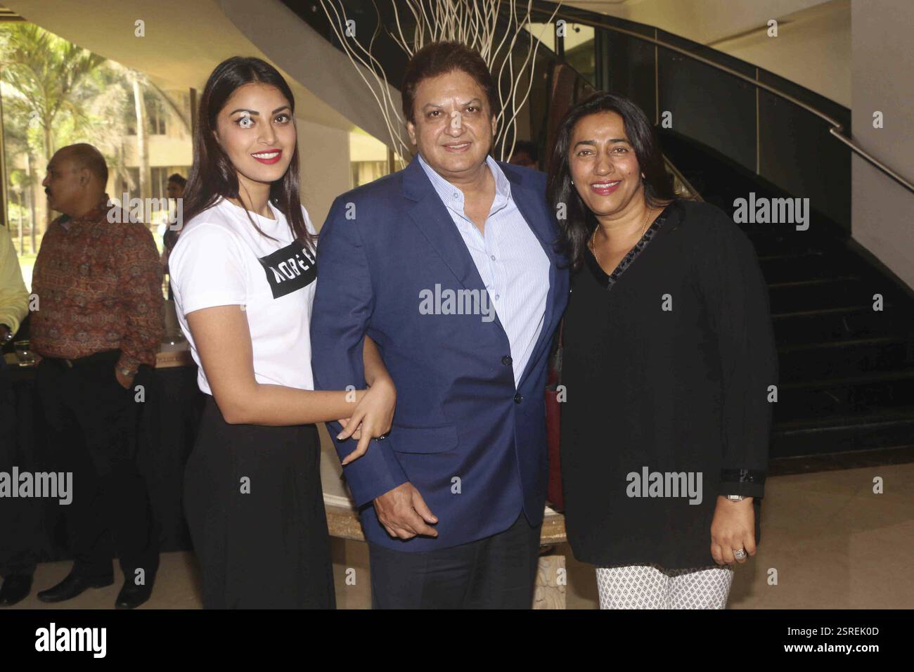 Indian Television Academy founder Anu Ranjan Shashi Ranjan Anushka Ranjan press conference Farah ...