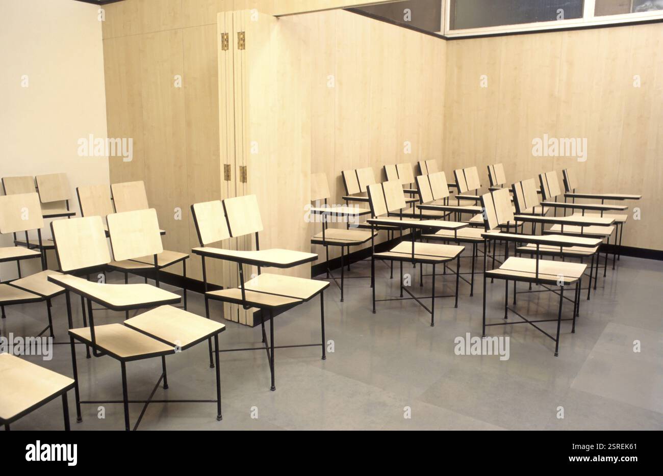 Interior of classroom Stock Photo - Alamy