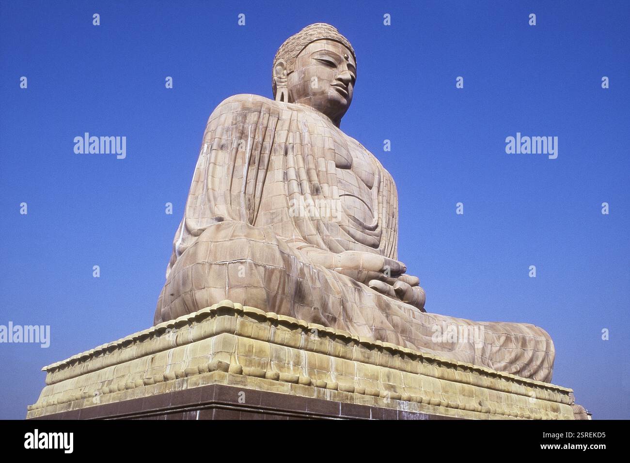 The Great Buddha Statue at Bodh Gaya, Bihar, India, Asia Stock Photo ...