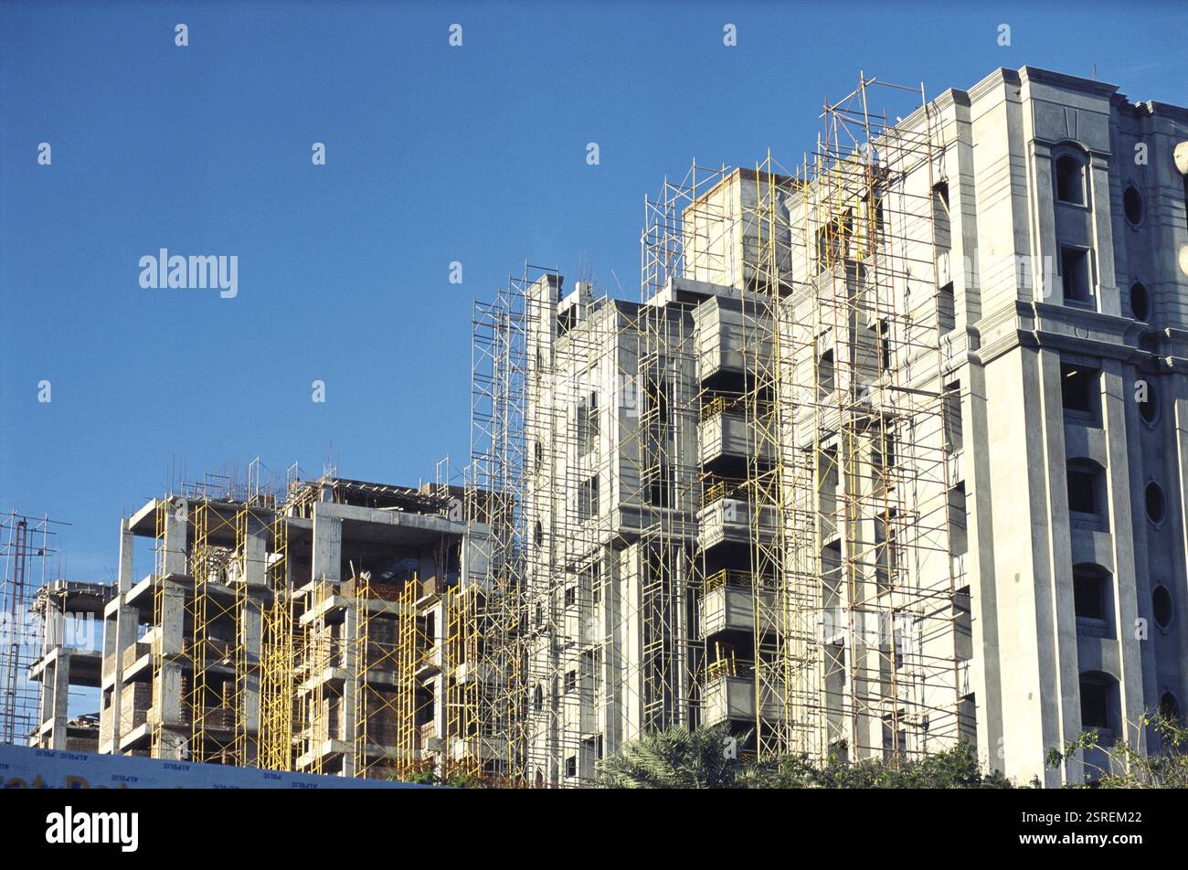 Building constructions, Chennai, Tamil Nadu, India, Asia Stock Photo ...