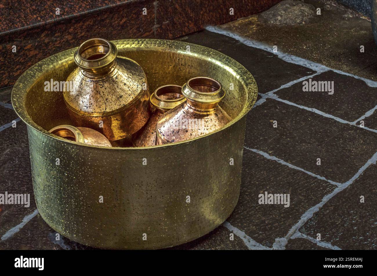 Brass and copper utensils for temple pooja, kolhapur, Maharashtra ...