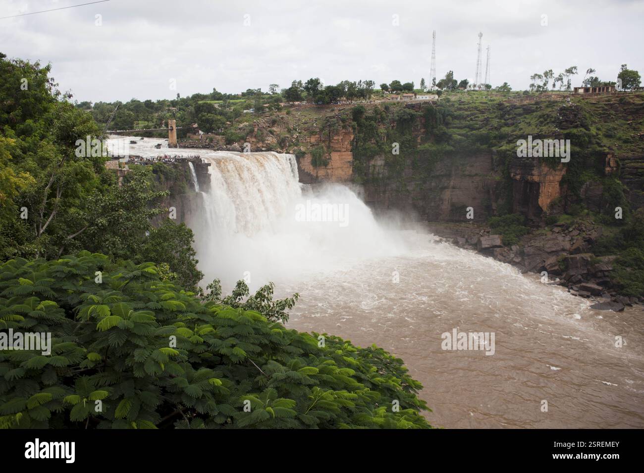 Gokak waterfall, karnataka, india, asia Stock Photo - Alamy