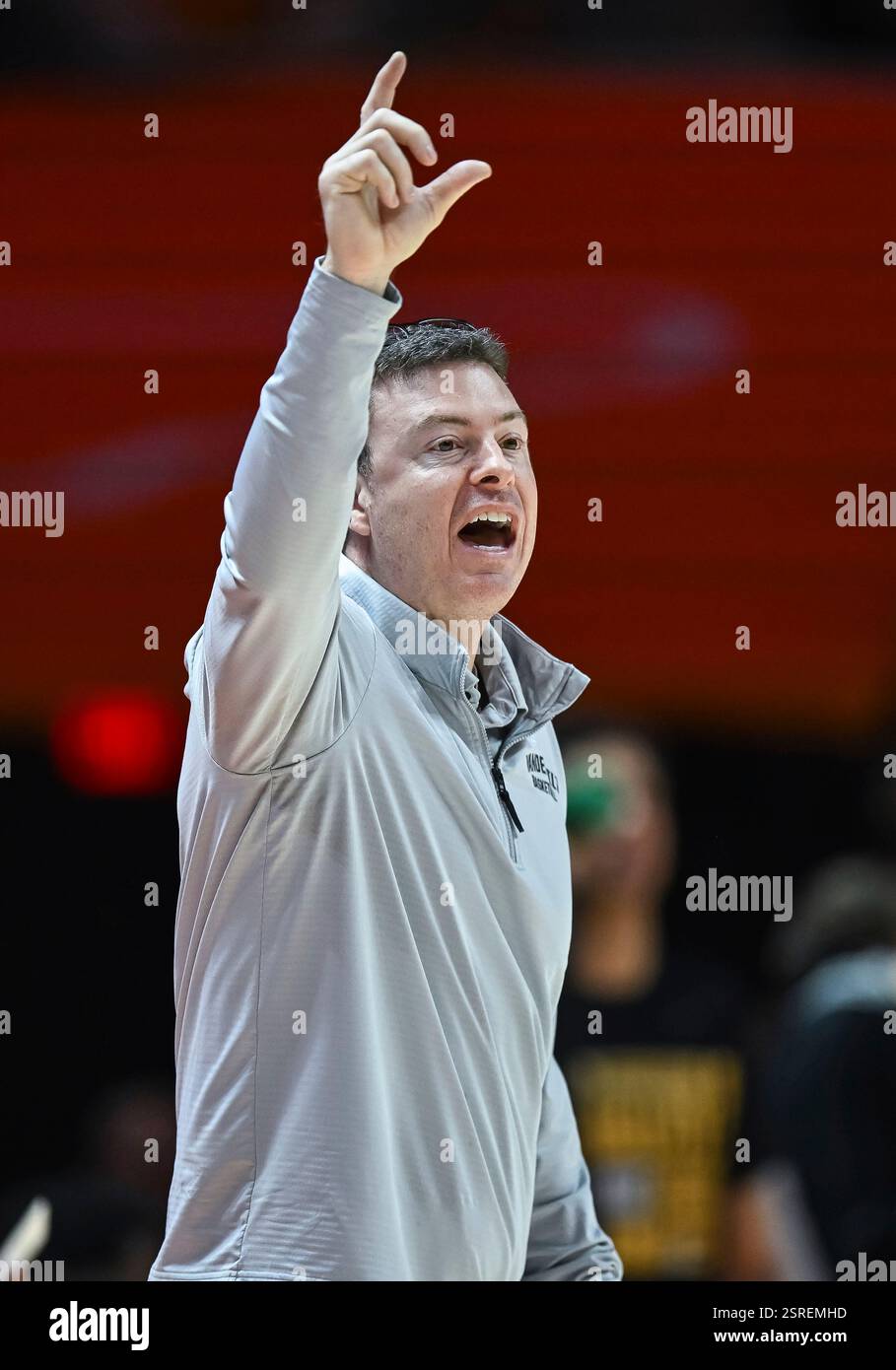 KNOXVILLE, TN - FEBRUARY 15: Vanderbilt Commodores head coach Mark ...