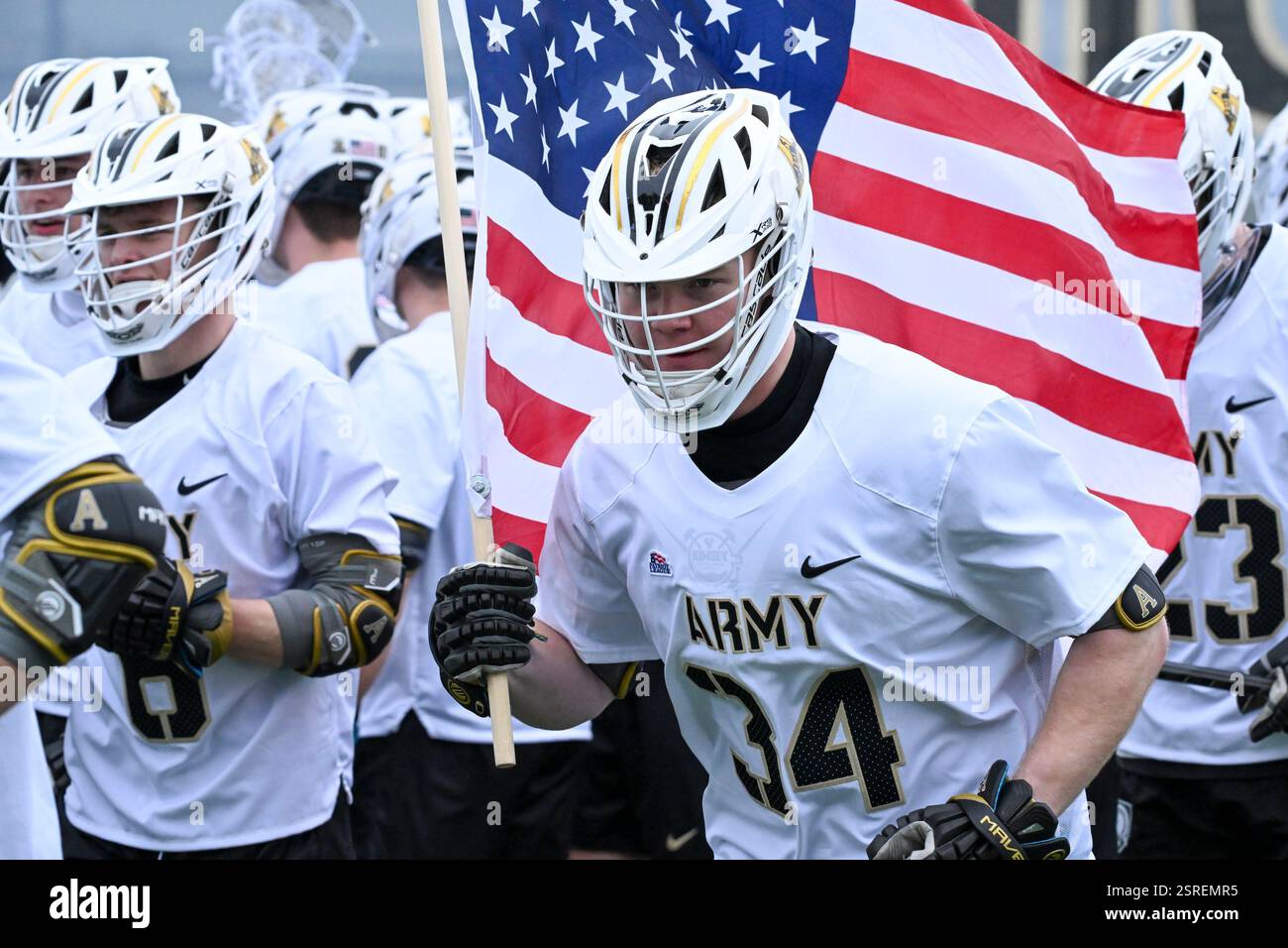 West Point, Ny, USA. 15th Feb, 2025. Austin Groce Defenseman. OF THE ...