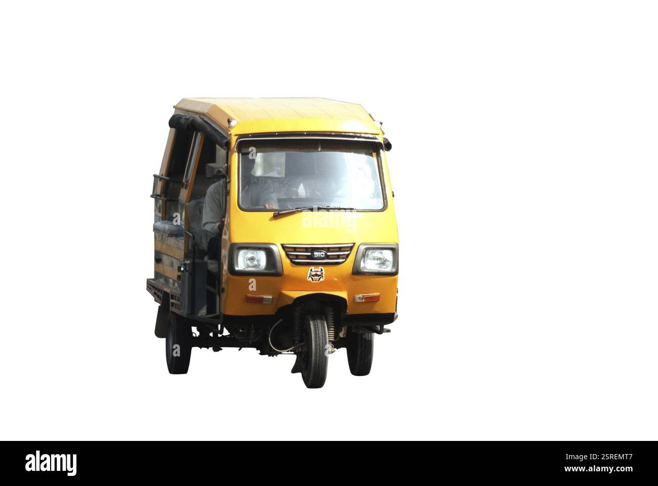 Man driving ride on Cut Out Stock Images & Pictures - Alamy