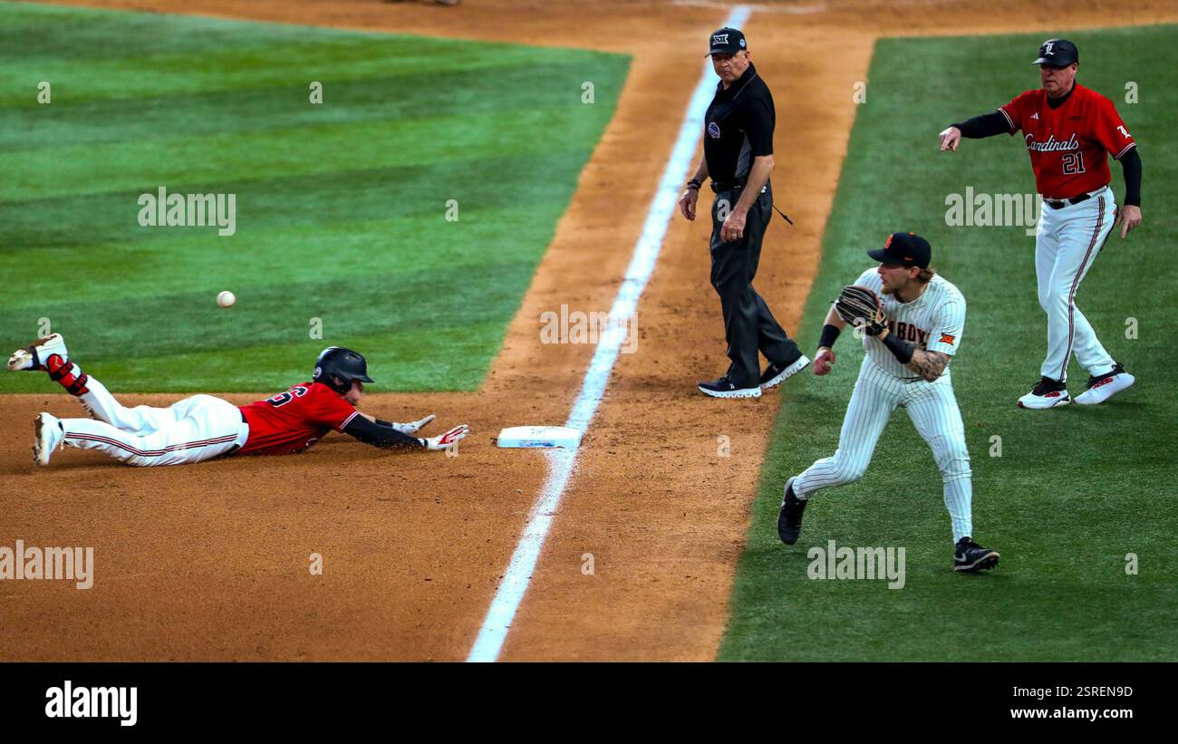Arlington, Texas, USA. 15th Feb, 2025. Louisville's TAGGER TYSON (36 ...