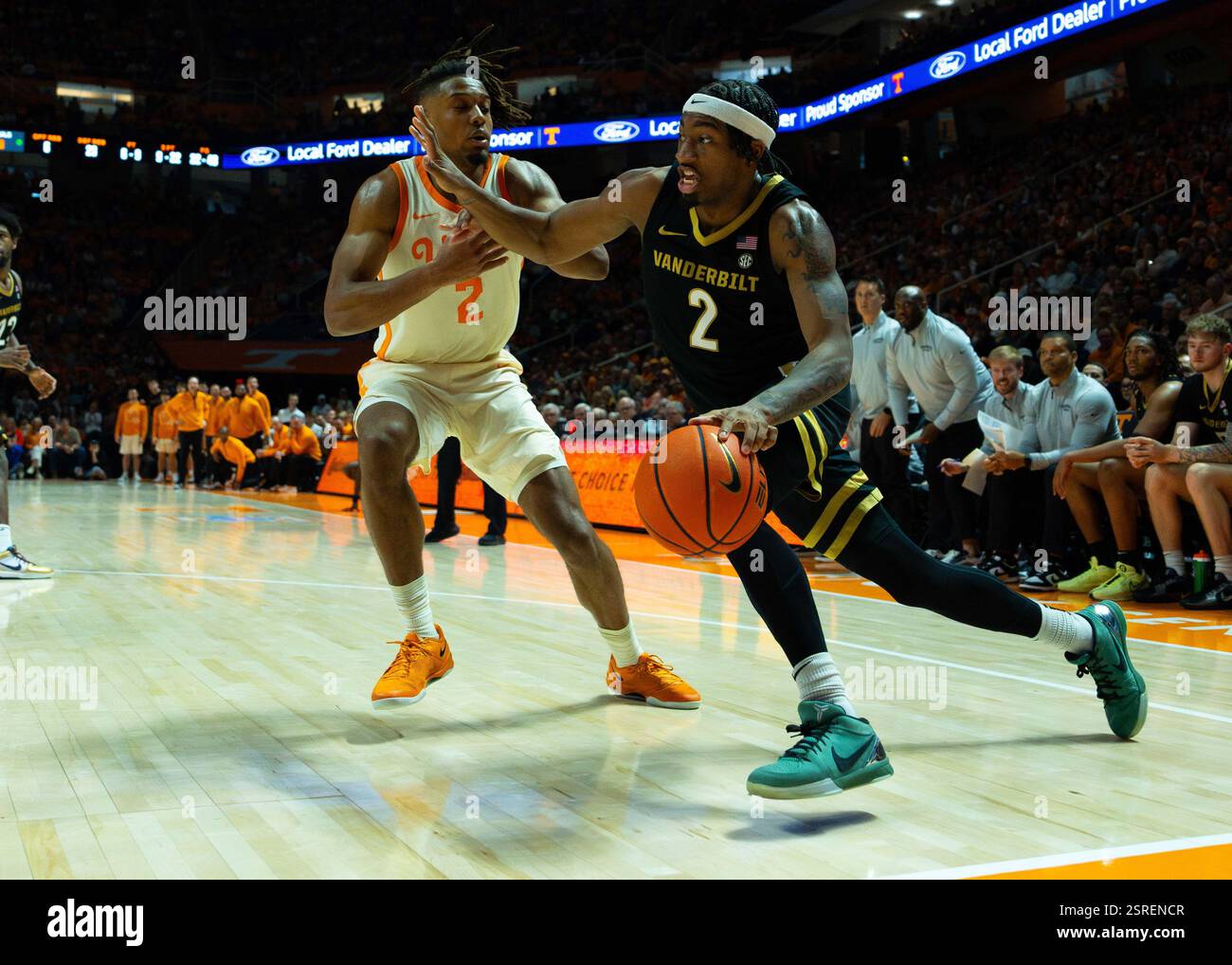 Knoxville, United States. 15th Feb, 2025. February 15, 2025: MJ Collins ...