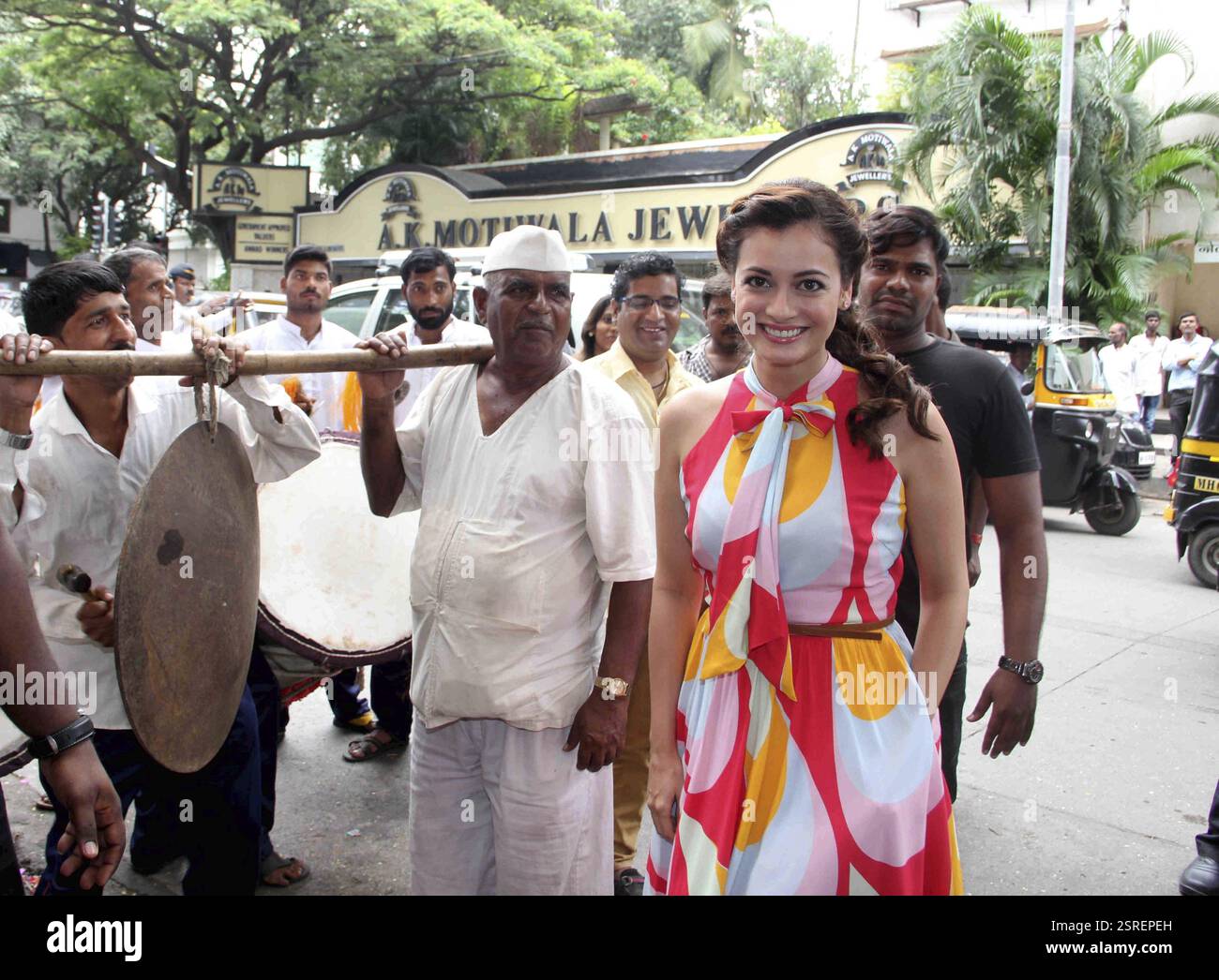 Bollywood actor Dia Mirza during the launch of India's first customized ...