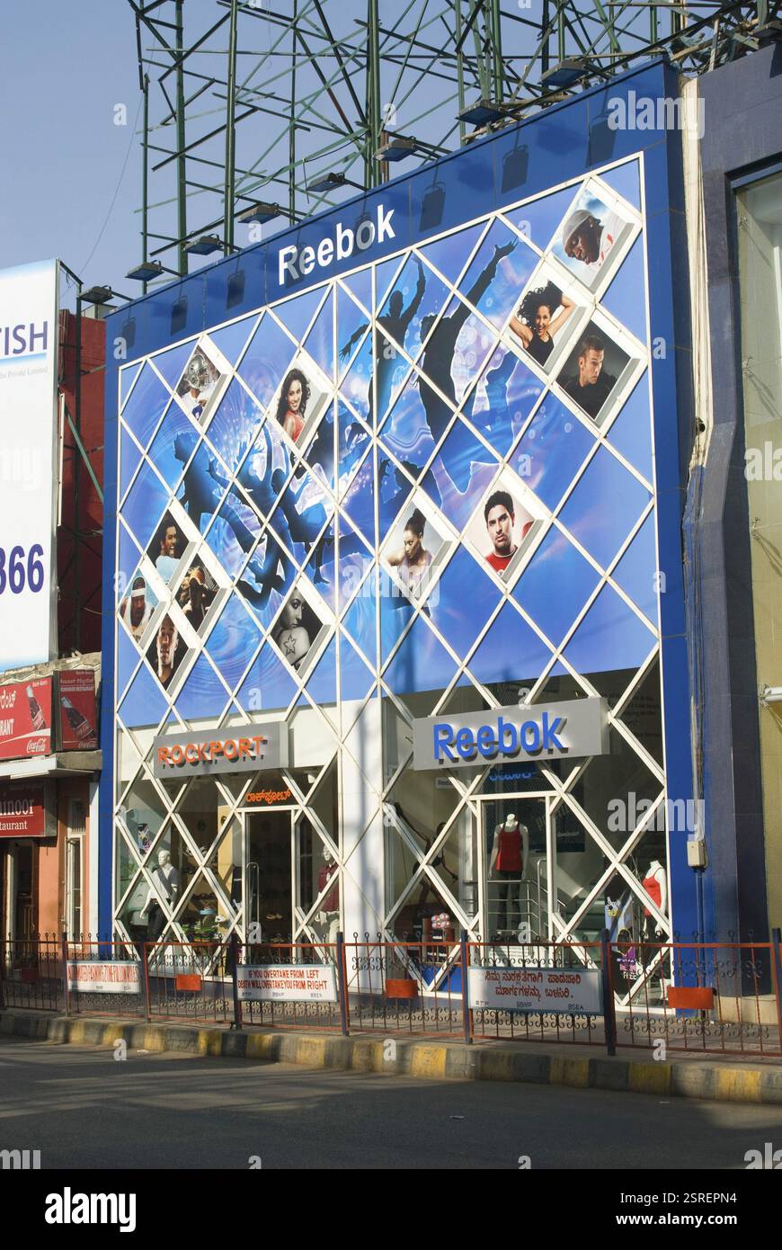 Shops at Brigade road, Bangalore, Karnataka, India, Asia Stock Photo ...