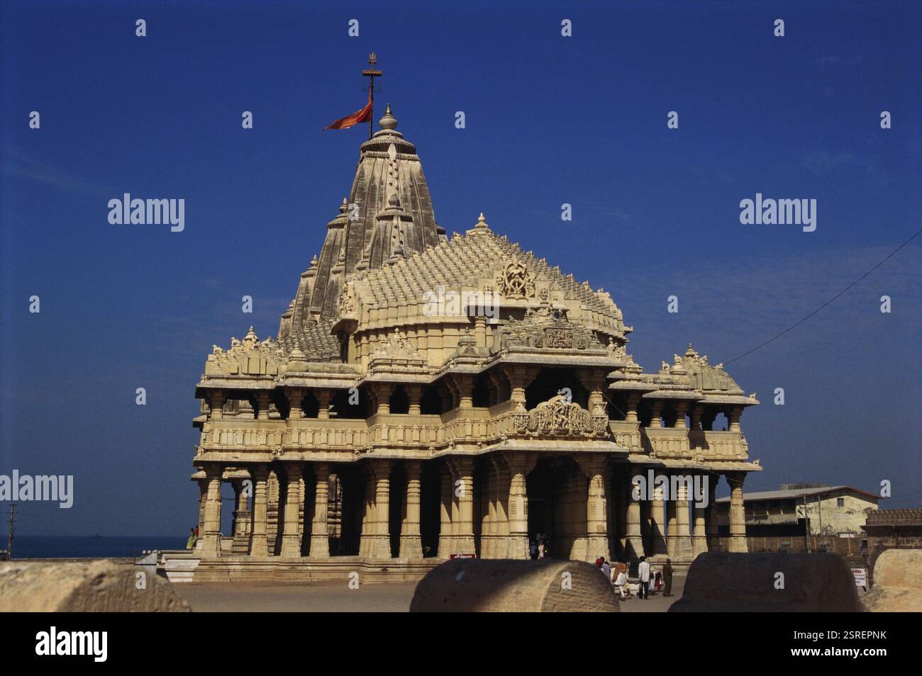 Somnath temple, Veraval, Gujarat, India, Asia Stock Photo - Alamy