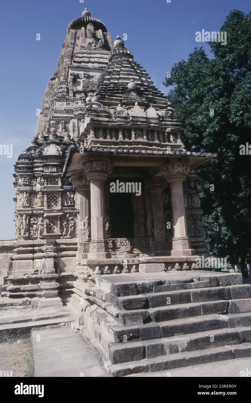 Adinatha Jain temple, Khajuraho Madhya Pradesh, India, Asia Stock Photo ...