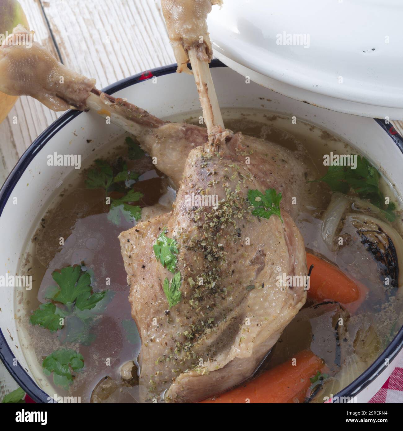 Goose soup hi-res stock photography and images - Alamy