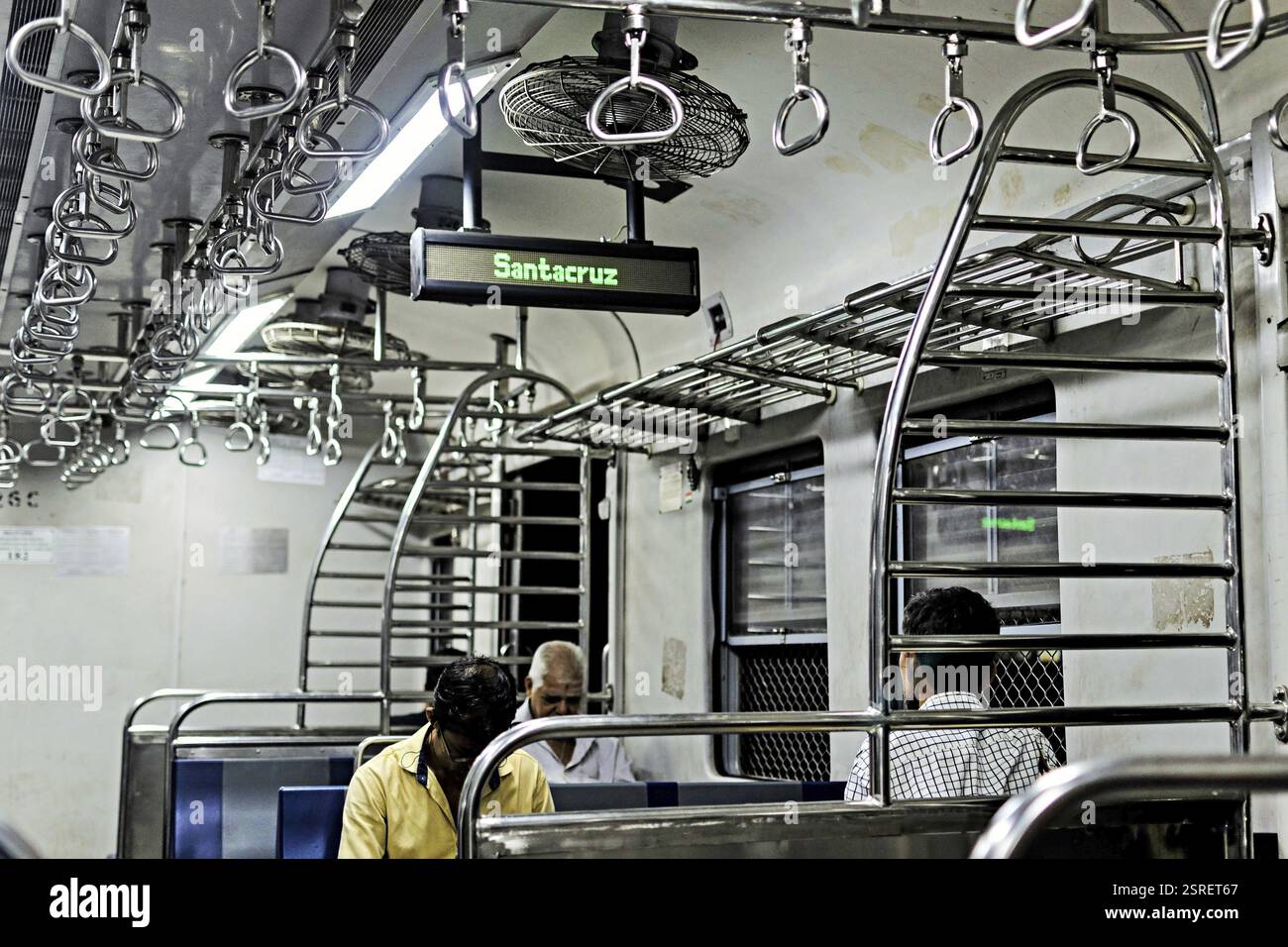 Indicator in train, Santacruz Railway Station, Mumbai, Maharashtra ...