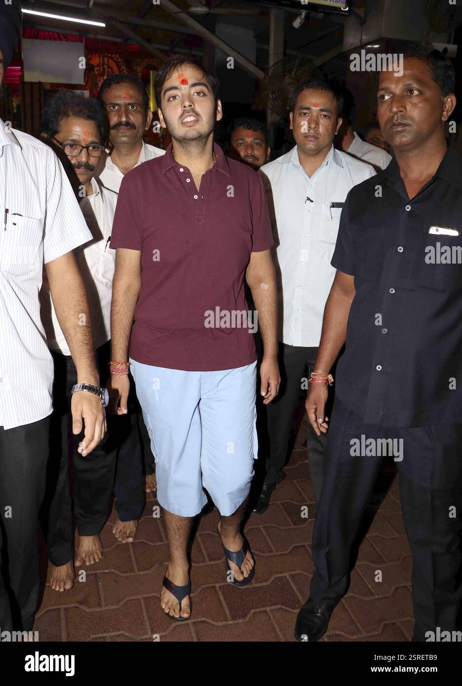 Anant Ambani, son of Mukesh Ambani, Chairman, Reliance Industries ...