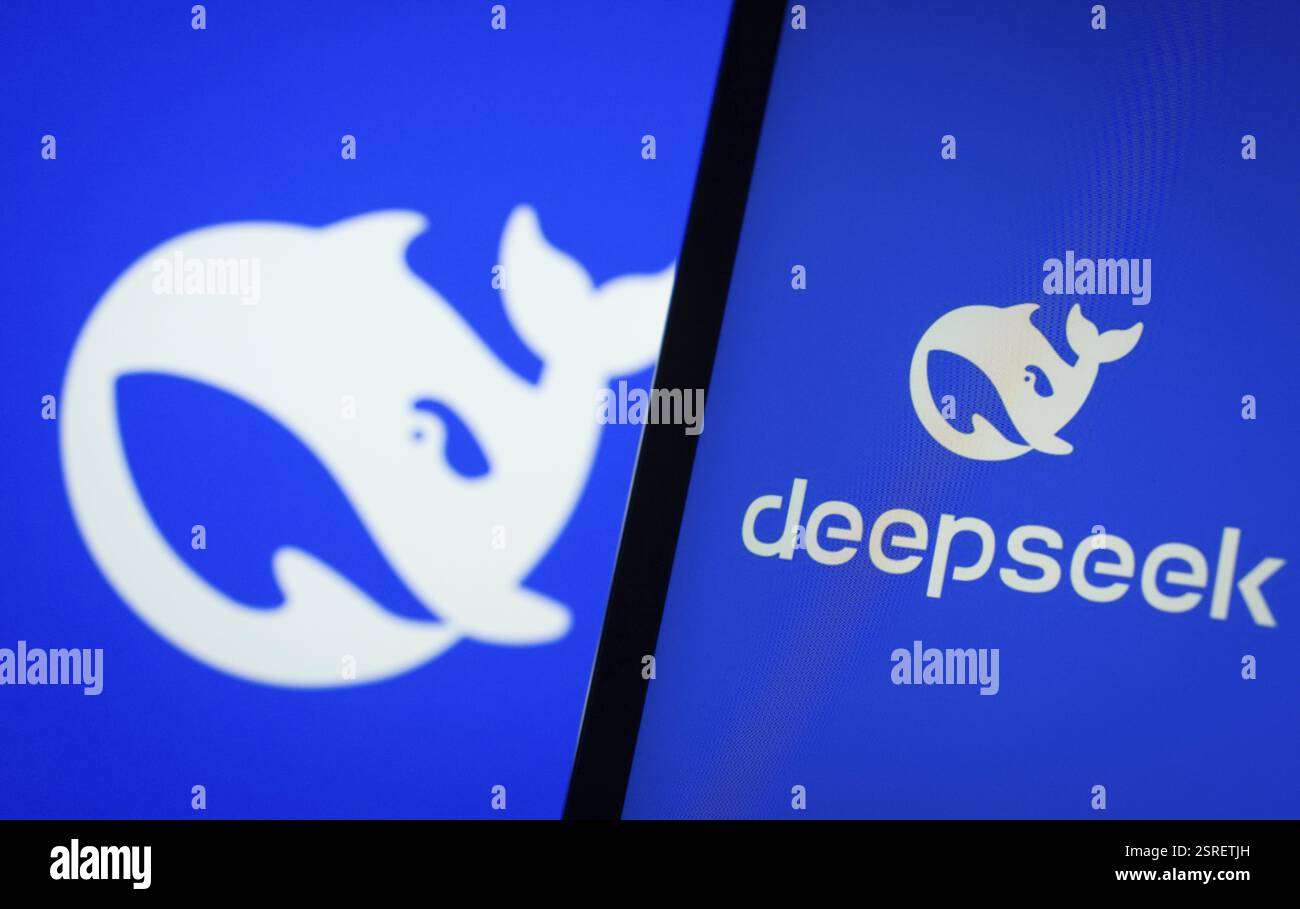 Deepseek logo hi-res stock photography and images - Alamy