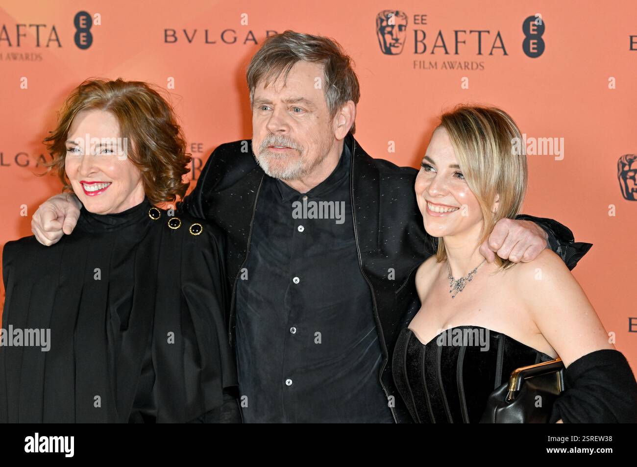 London, UK. 15th Feb, 2025. (L to R) Marilou York, Mark Hamill and ...