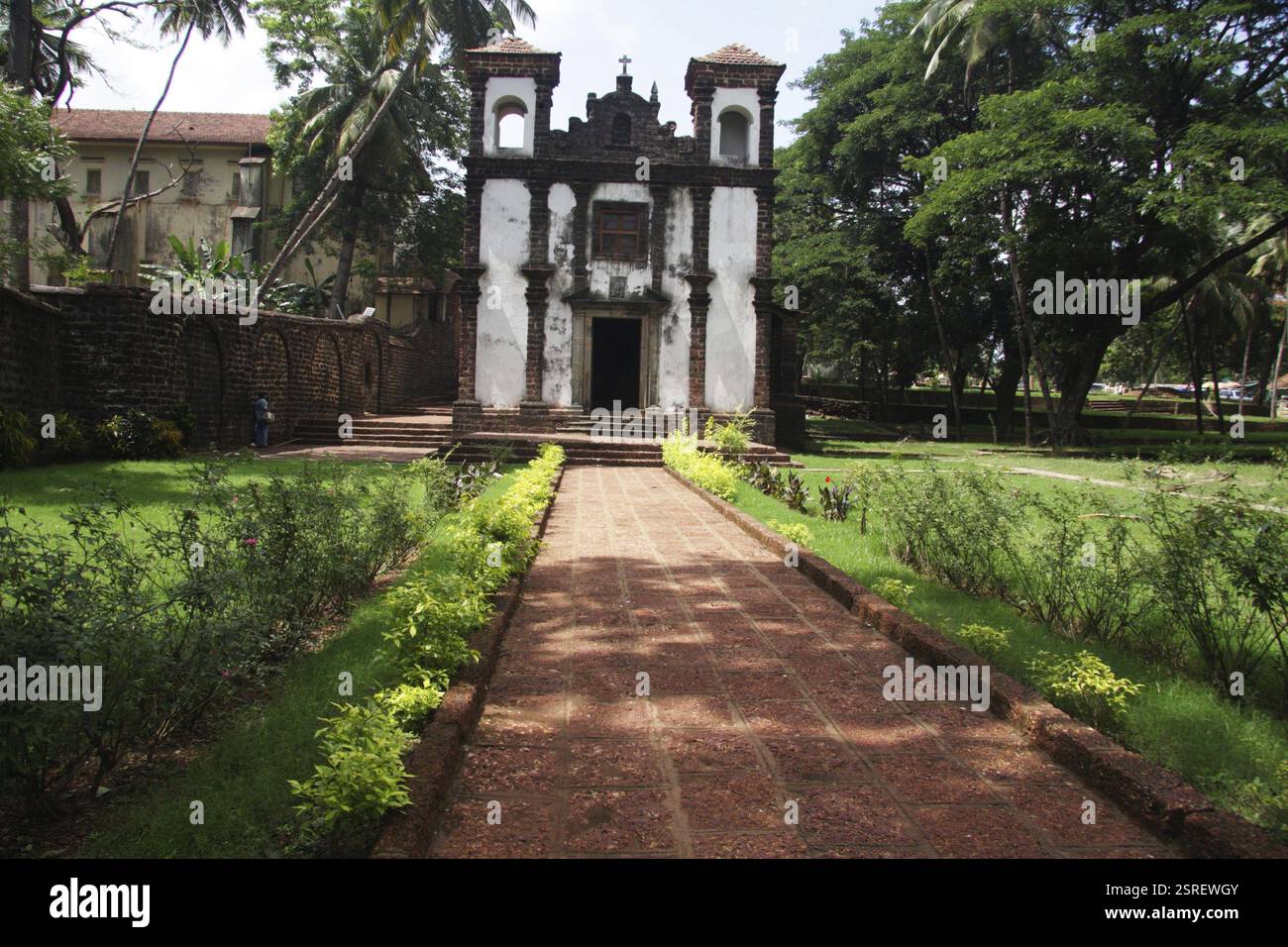 View of the chapel of saint catherine, Old Goa, India, Asia Stock Photo ...