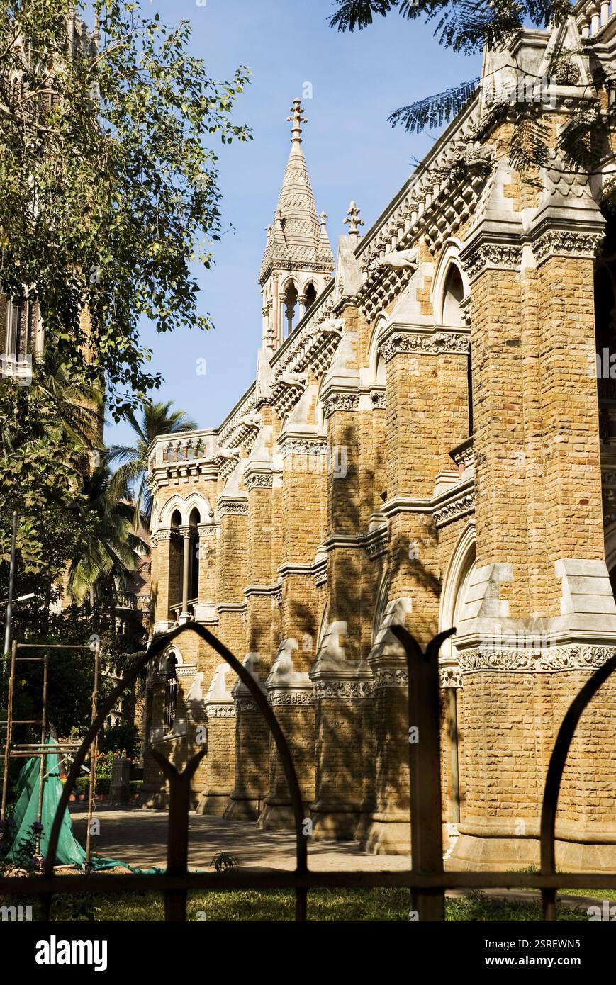 Bombay University, Flora Fountain, Bombay now Mumbai, Maharashtra ...