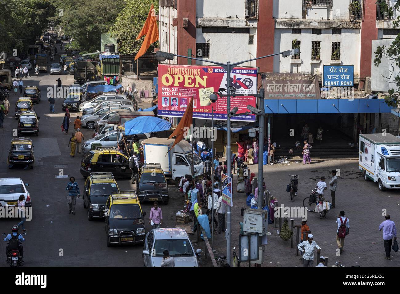 Grant road railway station, mumbai, maharashtra, India, Asia Stock ...