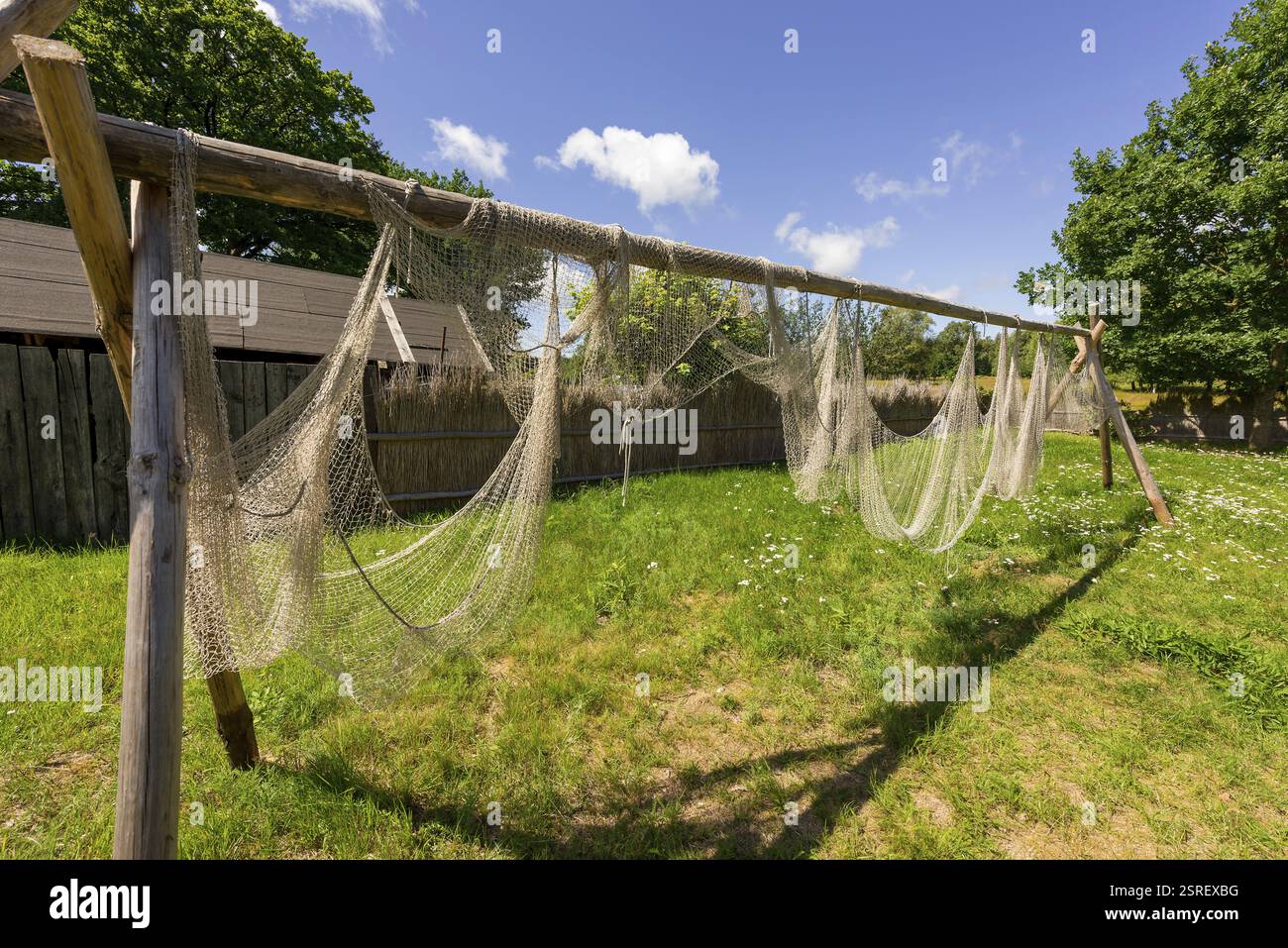 Old fishing net Stock Photo - Alamy