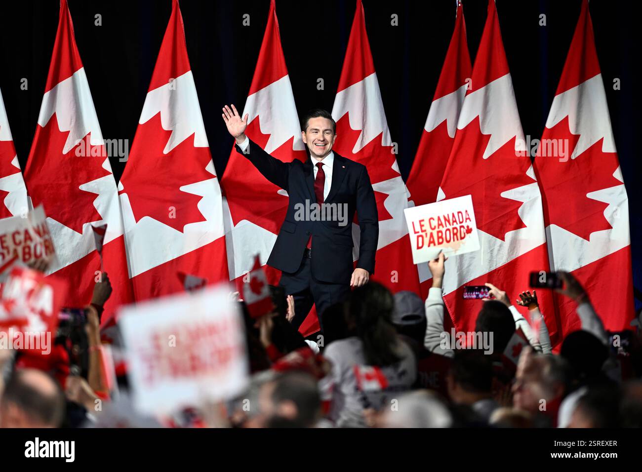 Ottawa, Can. 15th Feb, 2025. Conservative Leader Pierre Poilievre ...