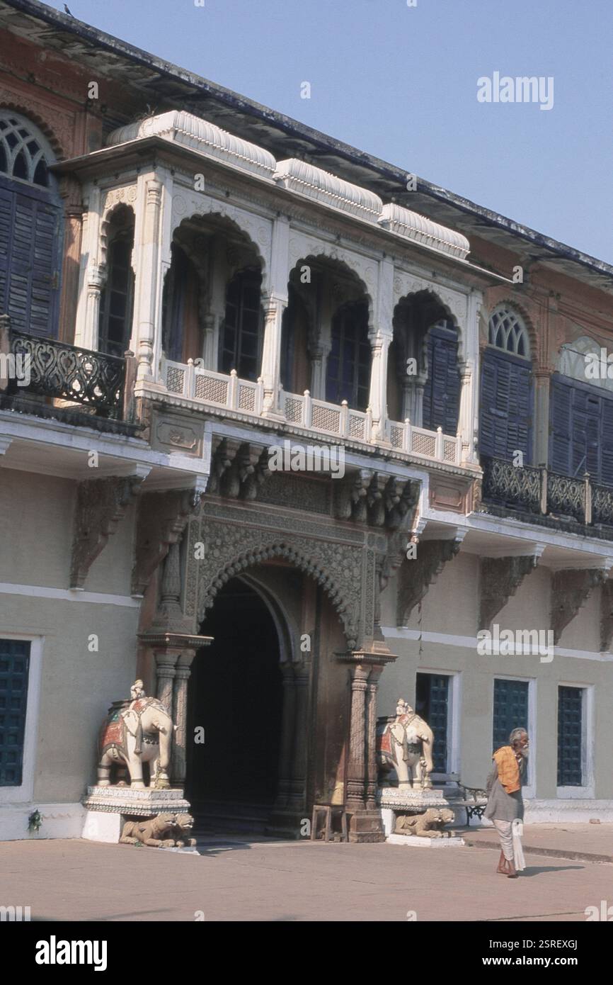 Entrance of Palace, Ramnagar Fort, Varanasi, Uttar Pradesh, India, Asia ...