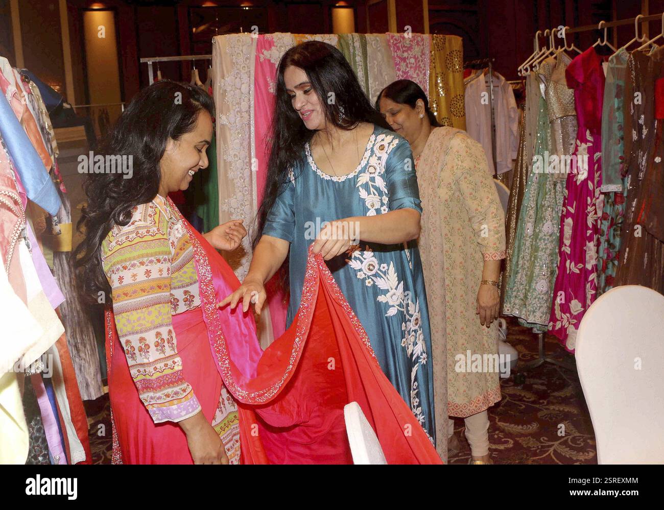 Bollywood actor Padmini Kolhapure during the launch of her casual ...