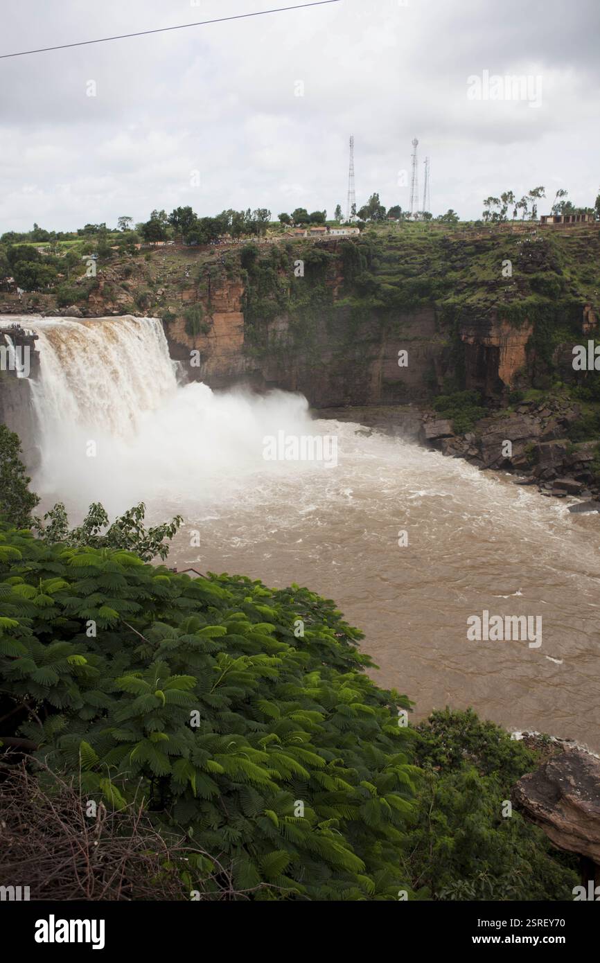 Gokak waterfall, karnataka, india, asia Stock Photo - Alamy